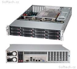 CSE-826BAC12-R1K23LPB - SUPERMICRO 2U chassis 12xSATA3, SAS3, NVMe4 ...